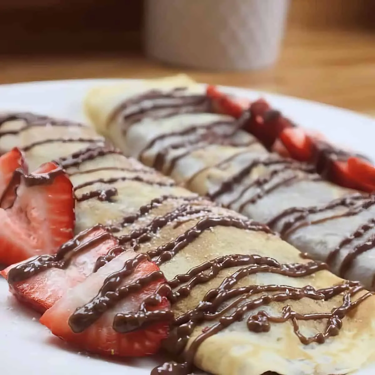 Banana & Strawberry Crepes | Lola Jay Yum!