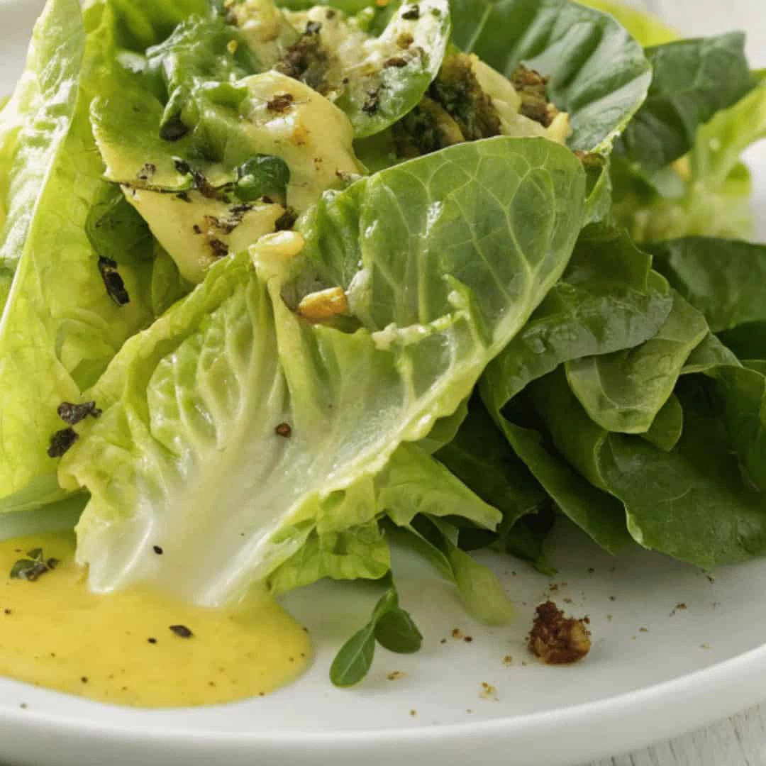 Butter Lettuce Salad With Dijon Vinaigrette Lola Jay Yum